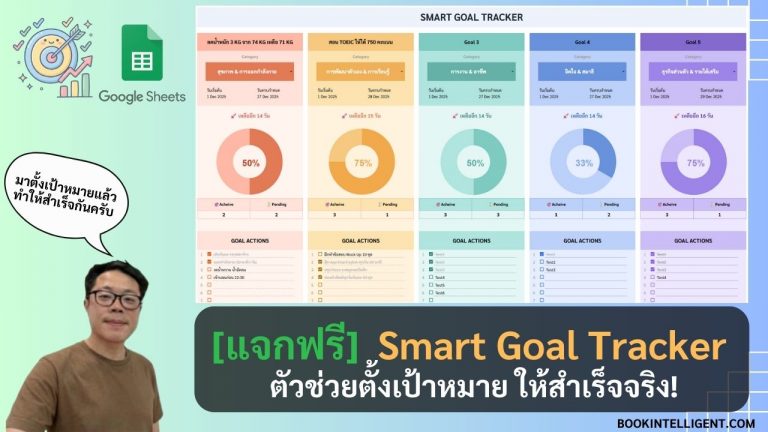 [แจกฟรี] Smart Goal Tracker Template บน Google Sheet: ตัวช่วยตั้ง ...